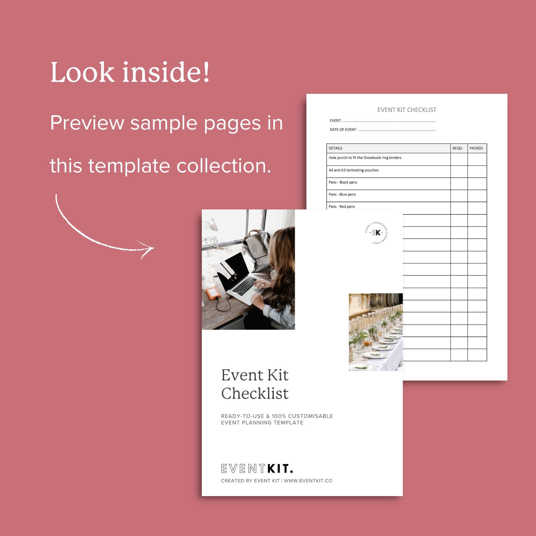 Conferences Kit - 20x Event Templates & Tools — Event Kit