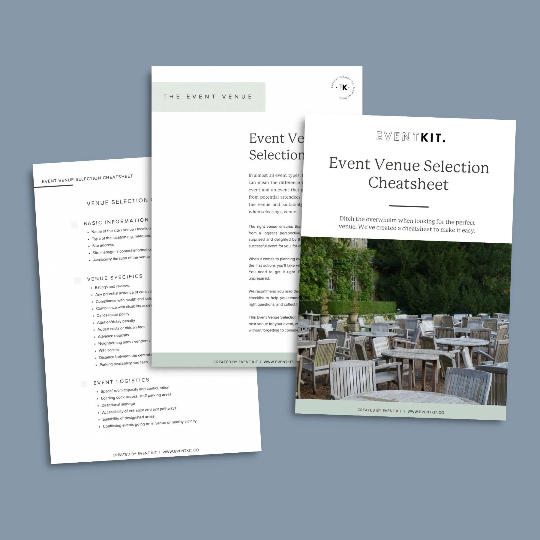 Event Business Admin Templates — Event Kit