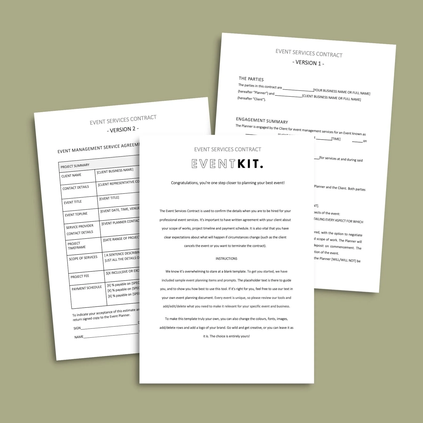 Event Volunteers Kit | 20x Event Templates & Tools — Event Kit