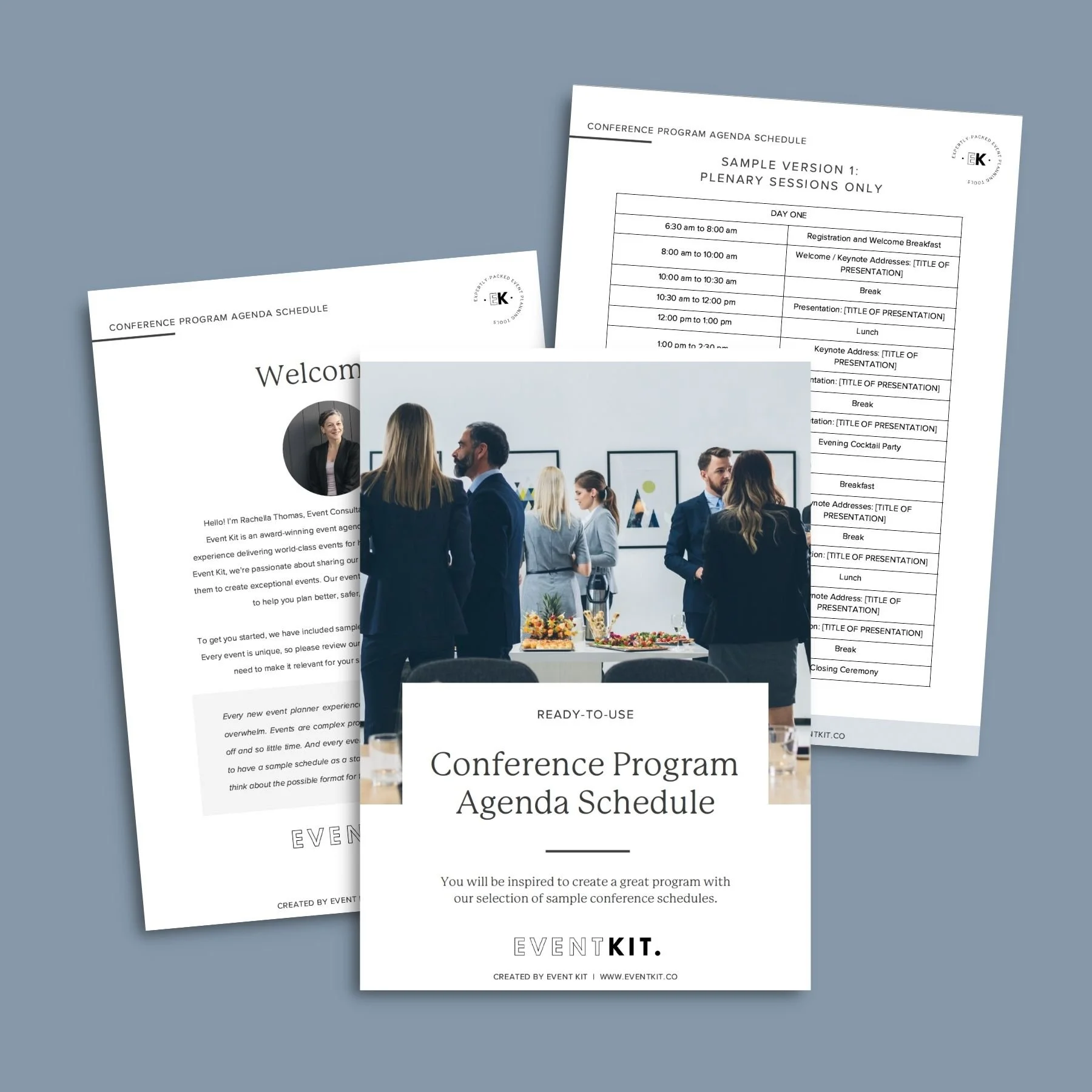 Conferences Kit - 20x Event Templates & Tools — Event Kit