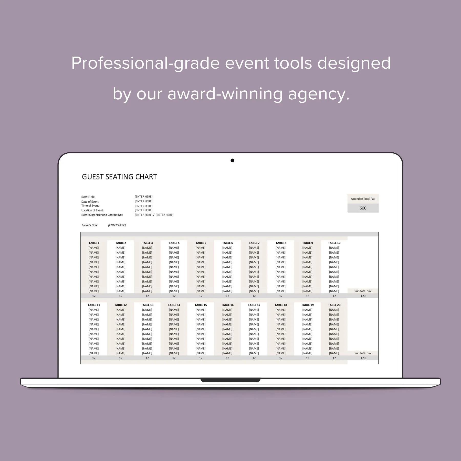 Banquet Event Order Templates | Simplify Your Event Planning — Event ...