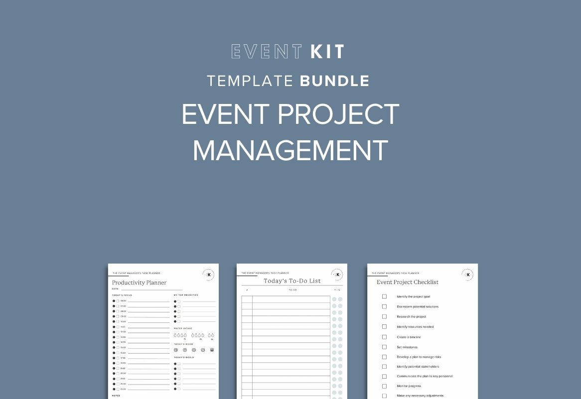 Event Kit | Premium Event Project Management Template Bundle
