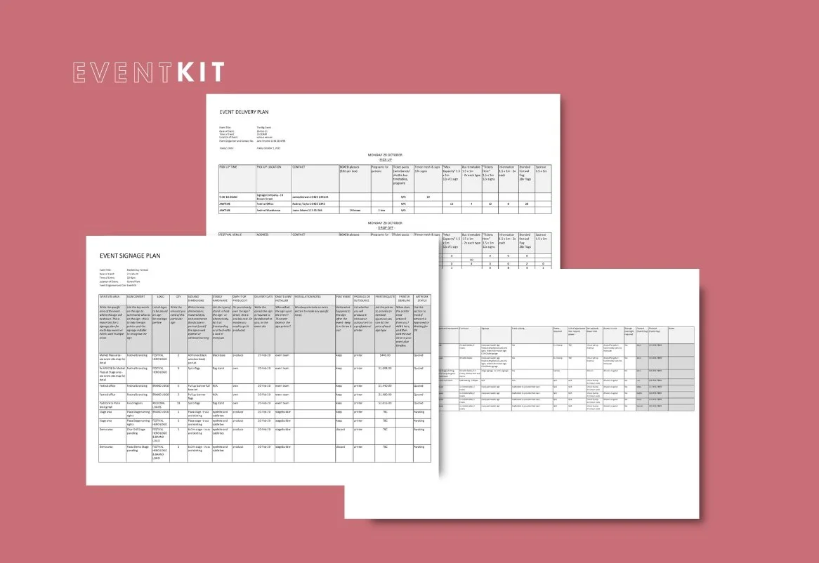 Event Kit | Community Events Kit - 24 Premium Public Events & Festivals ...