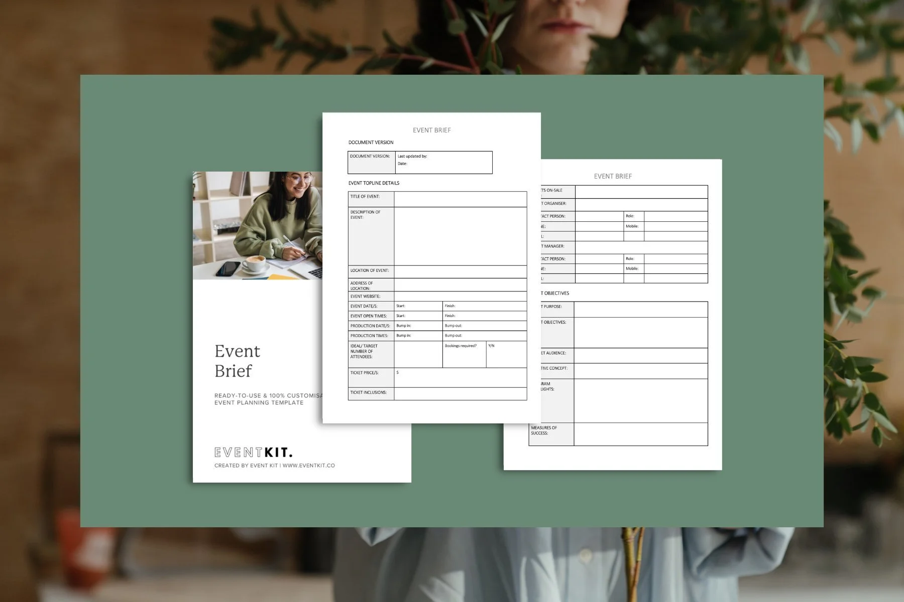 Event Kit | Top 5 Must-Have Event Planning Templates