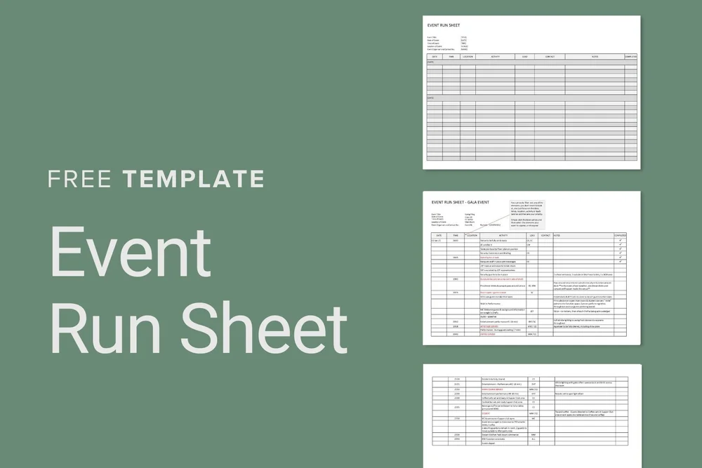 Event Kit | Freebies - Free Event Planning Templates
