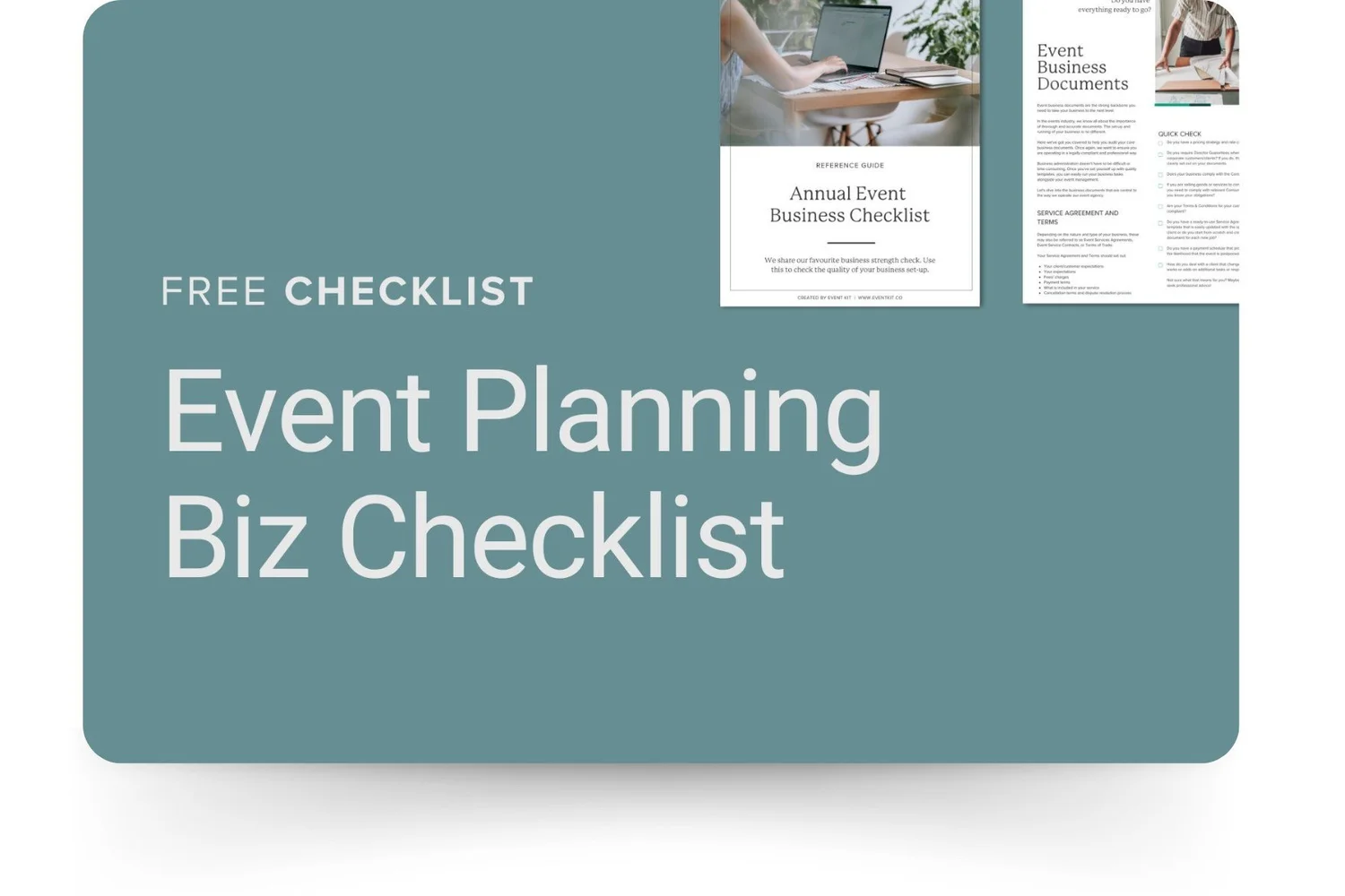 Event Kit Free Event Planning Business Checklist