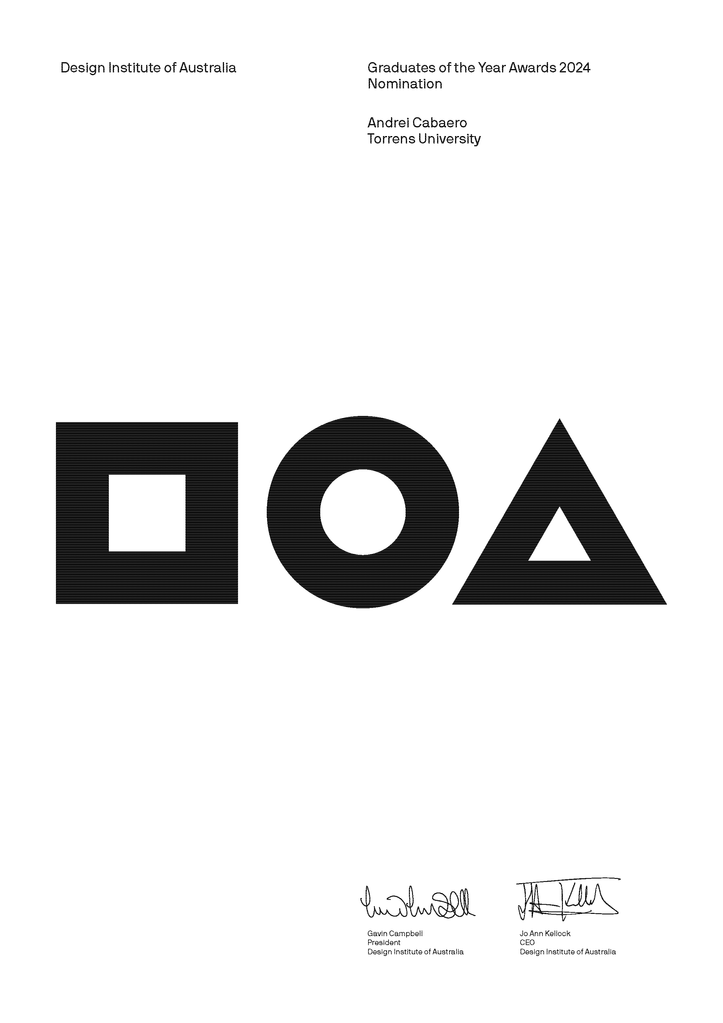 Who — ANDREI CABAERO