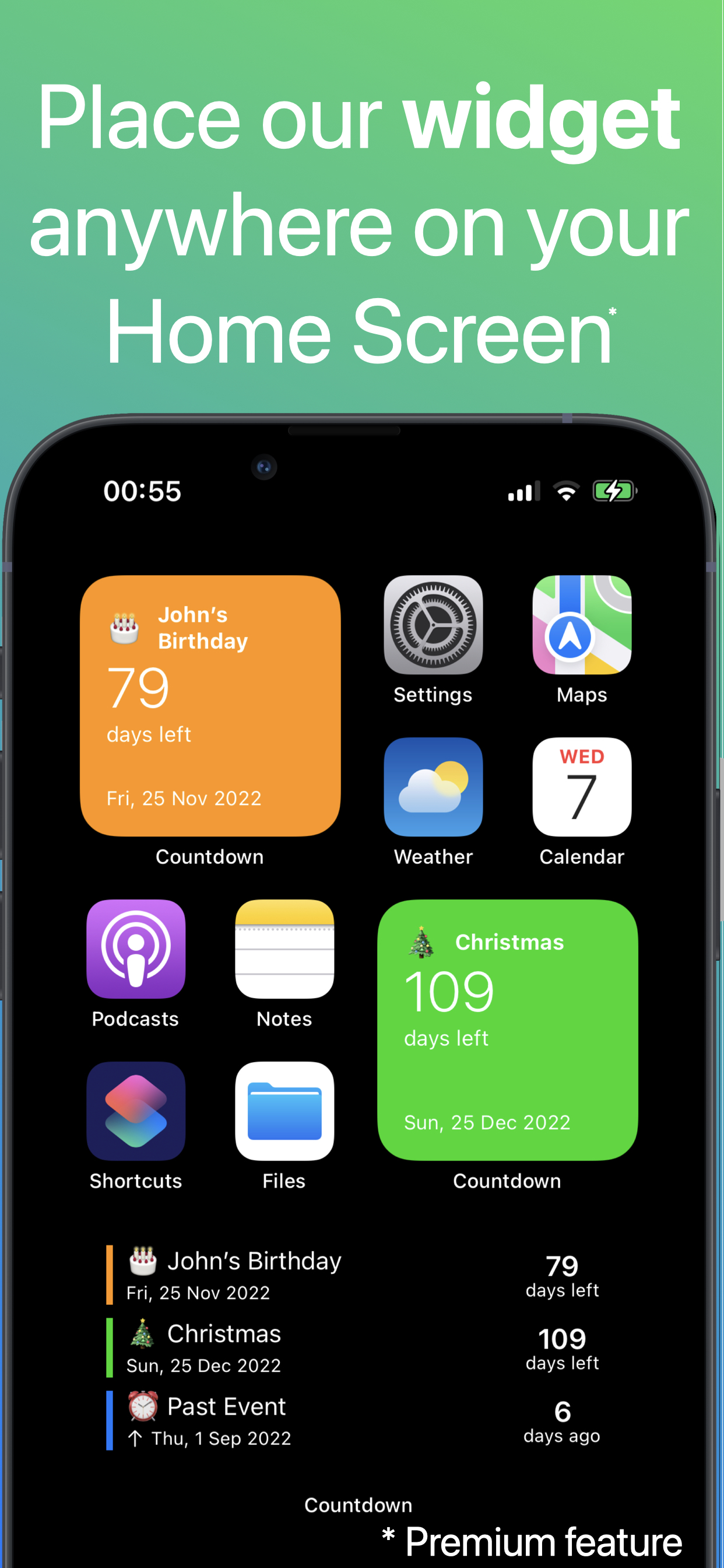 Countdown App — Find Appiness