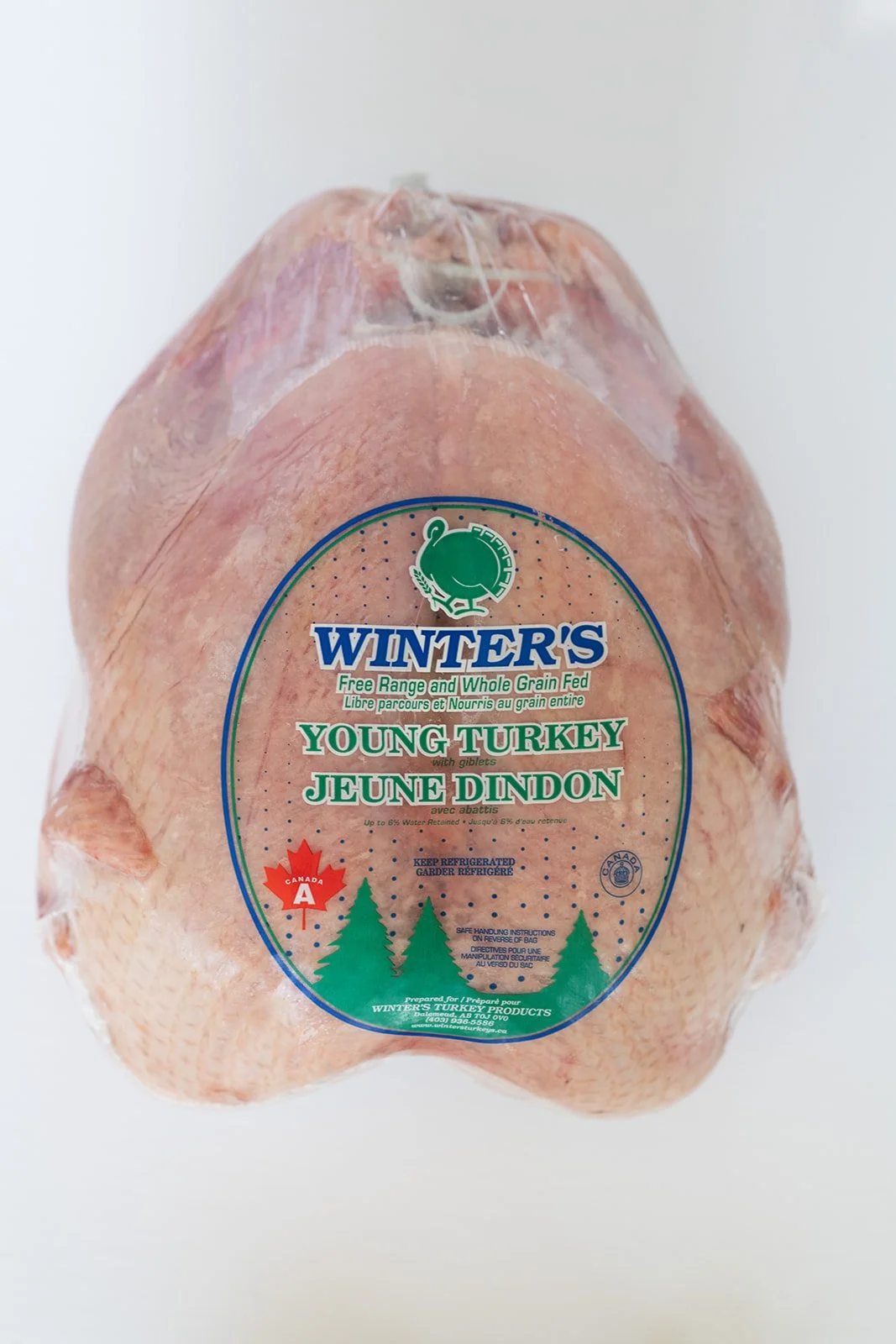 Frozen Free Range Turkey — Winter's Turkey Farm
