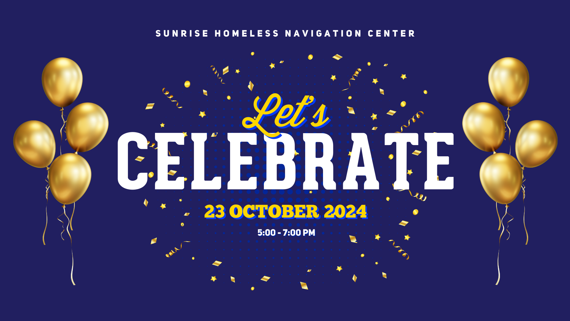 Attend an Event — Sunrise Homeless Navigation Center