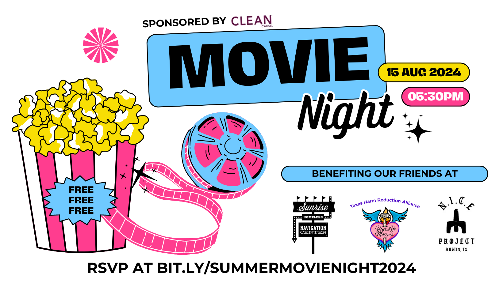 Summer Movie Night — Sunrise Homeless Navigation Center