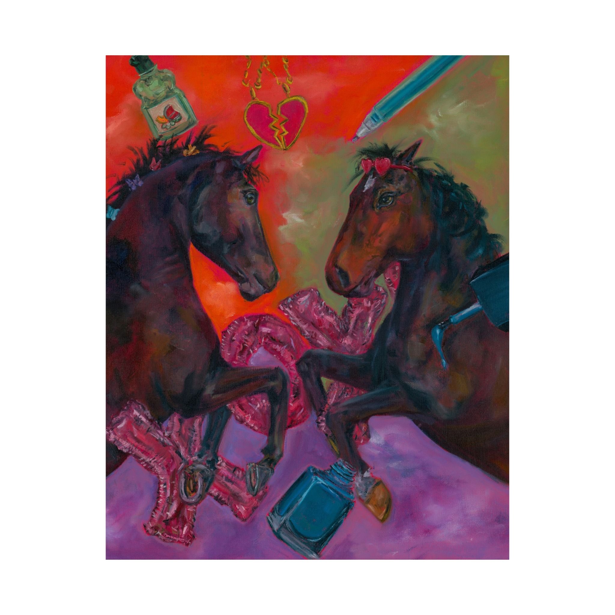 Okay, now open yours eyes - Equine Fine Art — Caitlin Rantala | Equine ...