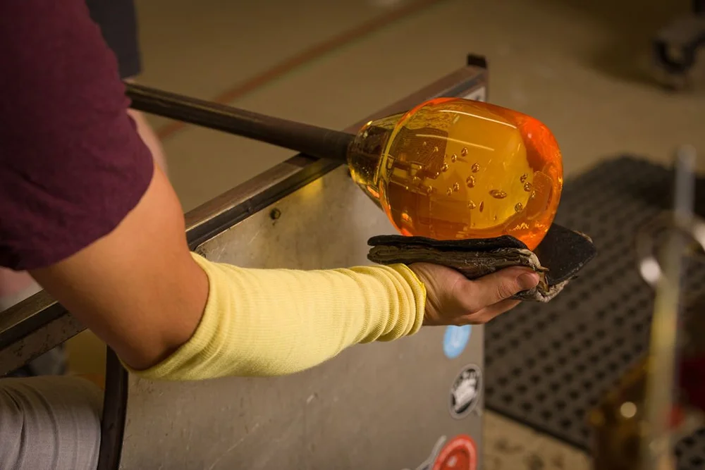 Unveiling the Craftsmanship: Creating Blown Glass Water Bag Sculptures ...