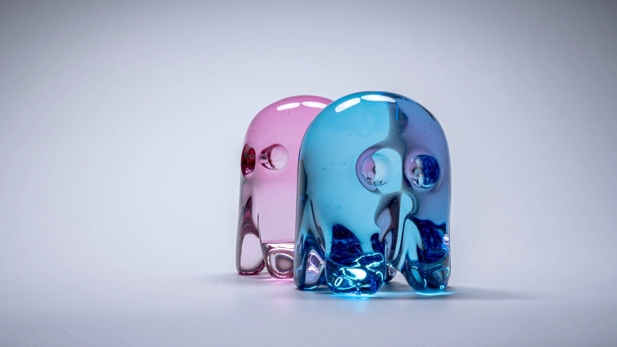 Blown Glass Pac-Man Ghosts: Nostalgic Whimsy Meets Glass Artistry ...