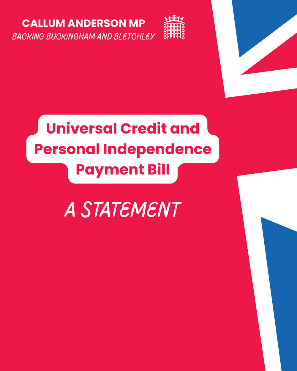 Now the real work begins — Callum Anderson for Buckingham & Bletchley