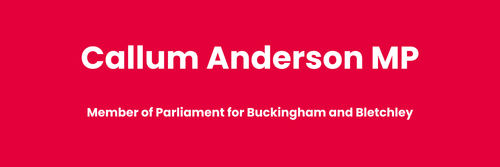 Callum Anderson for Buckingham & Bletchley