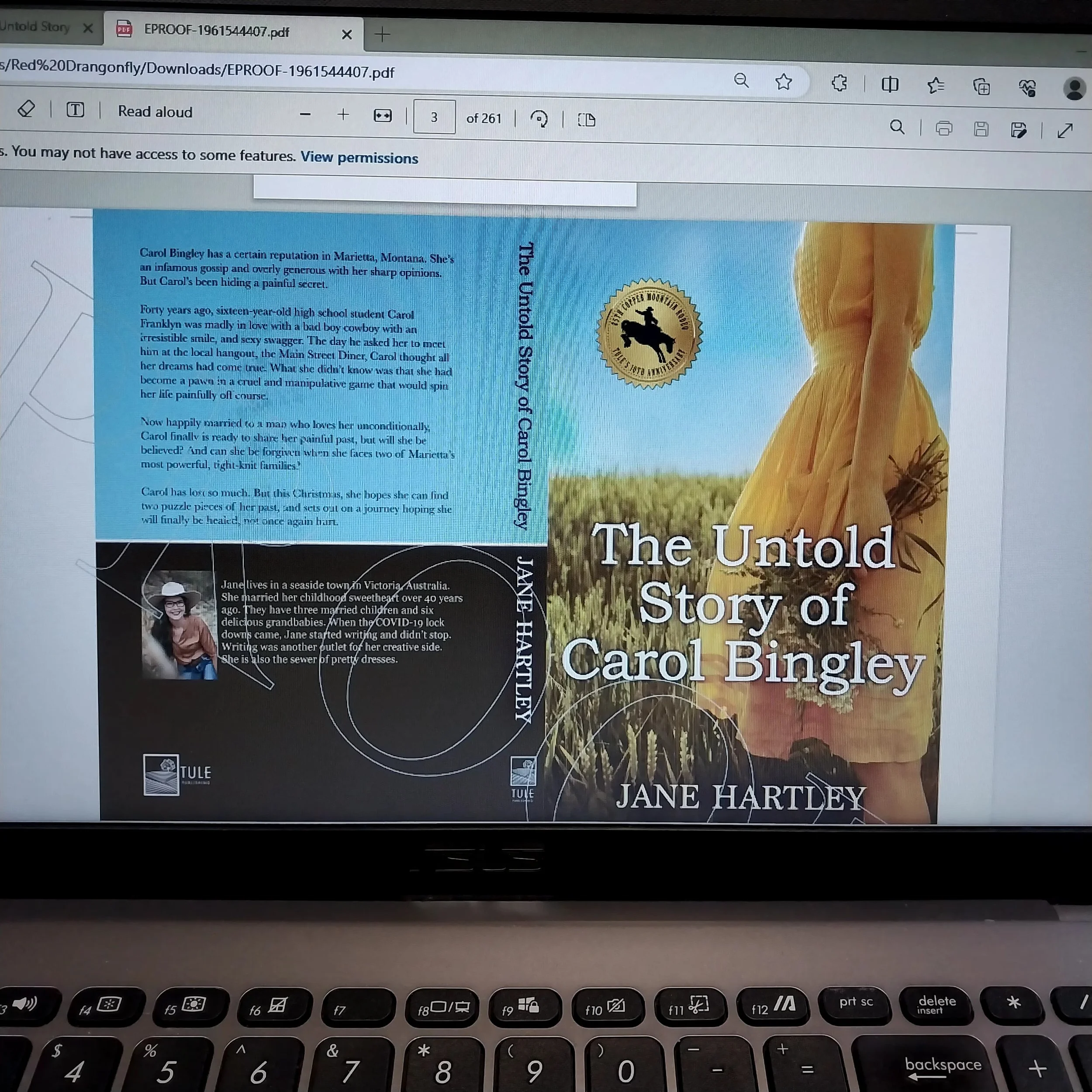 Jane Hartley - Author