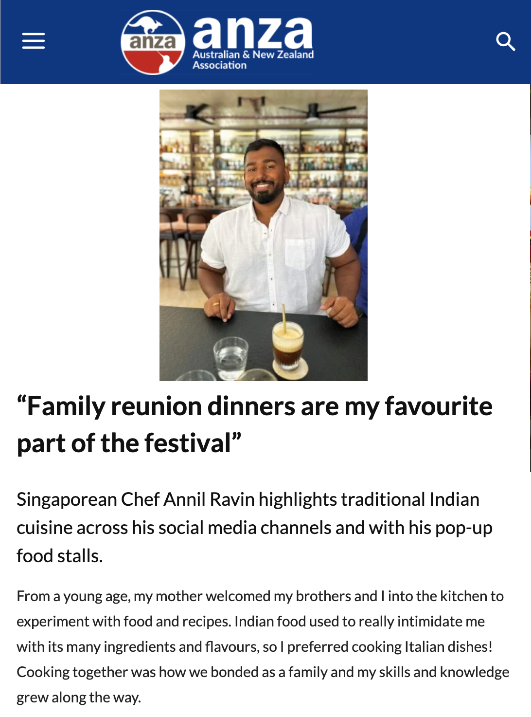 Chef Annil - Party Poori & ChemmeenSG