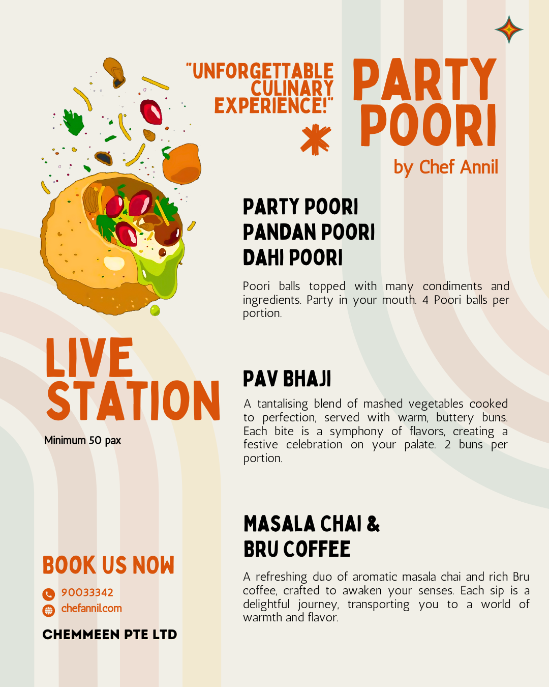 Chef Annil - Party Poori & ChemmeenSG