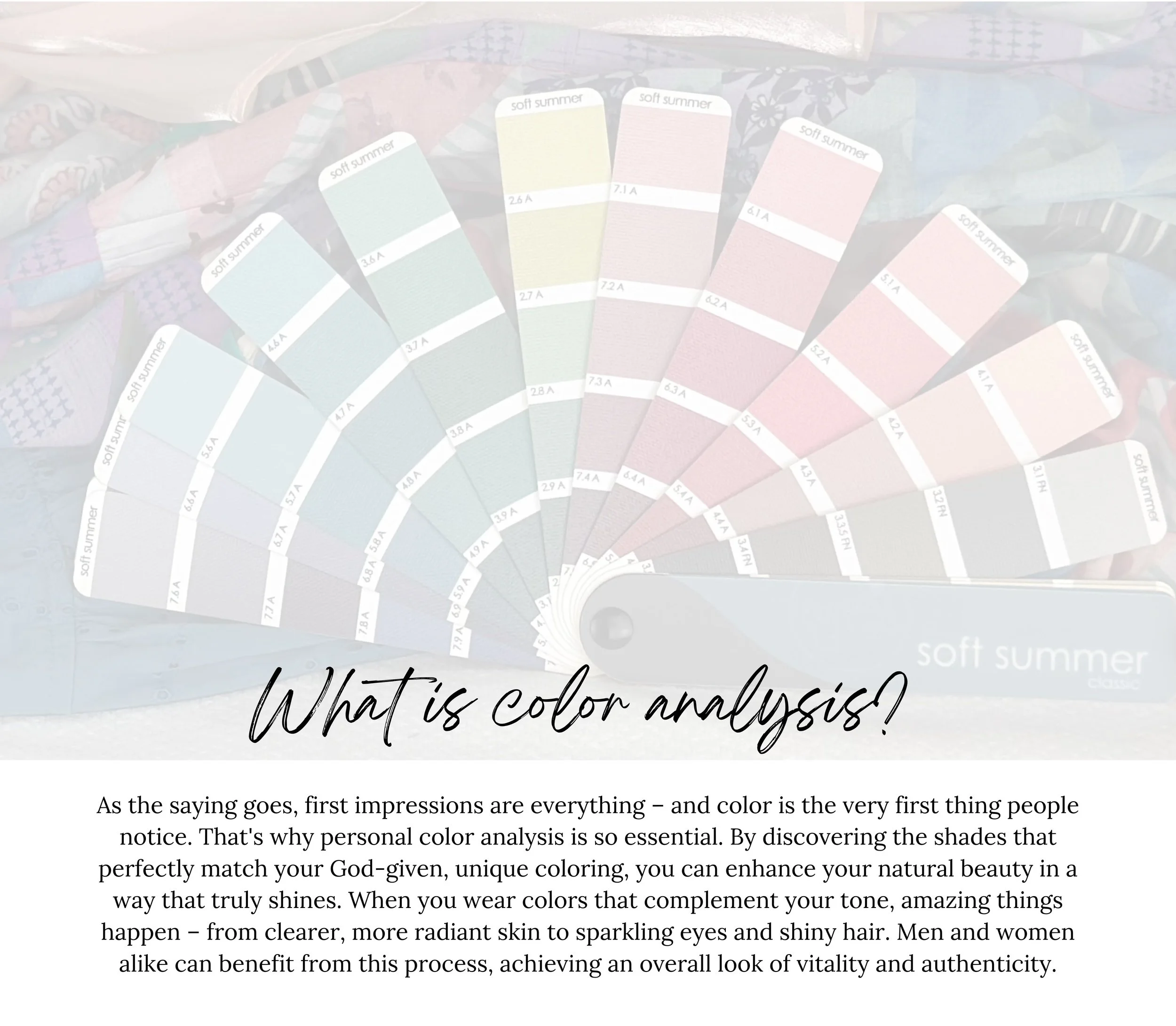 Shades of Grace - Color Analysis