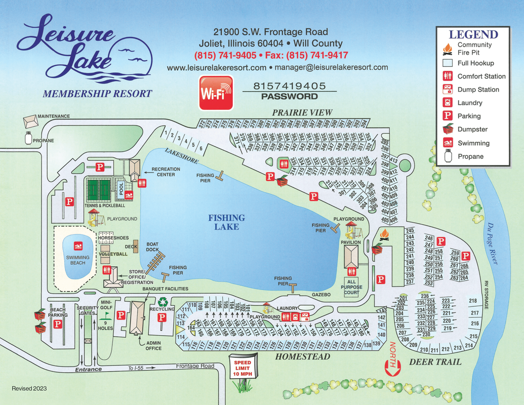 Park Map | Discover & Plan Your Visit Today — Leisure Lake Resort