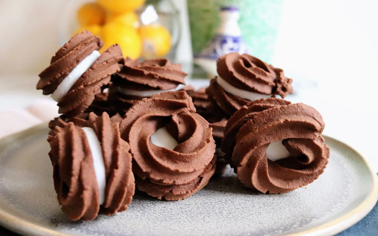 Choc-Mint Forcer Biscuits — What's Adam Baking