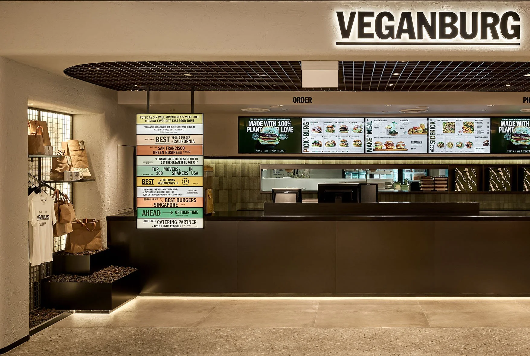 Veganburg - MADE WITH 100% PLANT-BASED LOVE