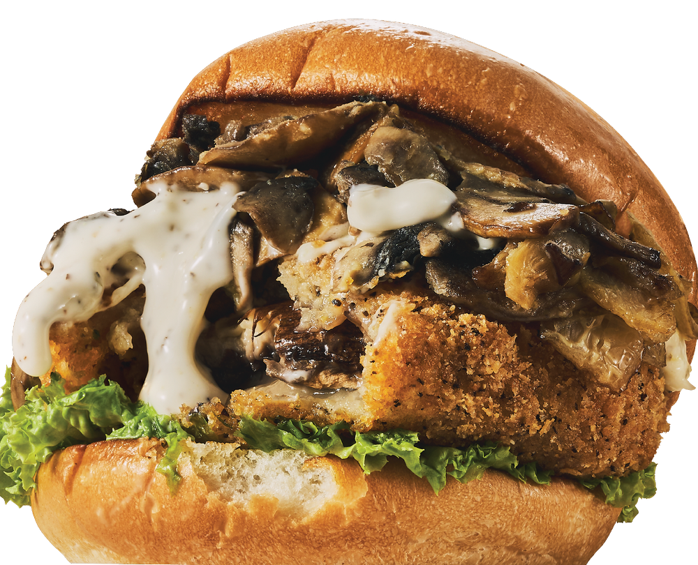 VEGANBURG - MADE WITH 100% PLANT-BASED LOVE