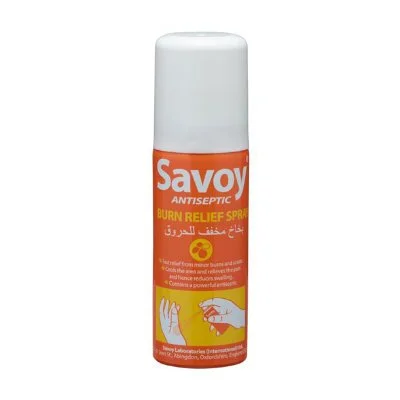 Savoy Burn Relief Spray 50ml — Alinter Group