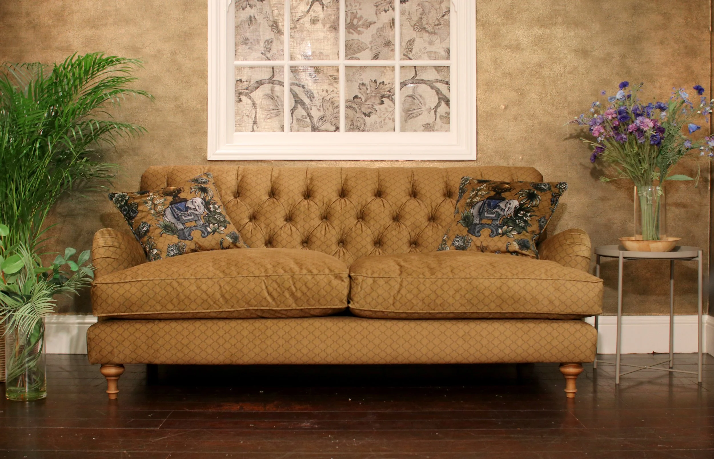 Classic Luxury with LLB Fabrics — Contrast Upholstery
