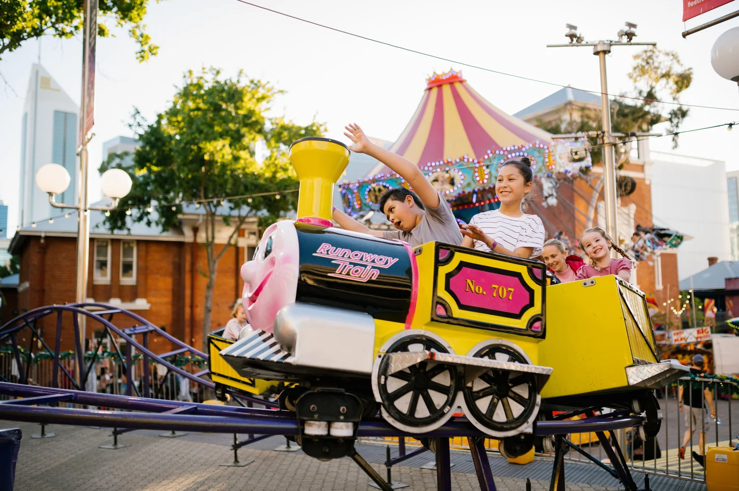 Runaway Train | Ride Excitement Today — Carnival Amusements