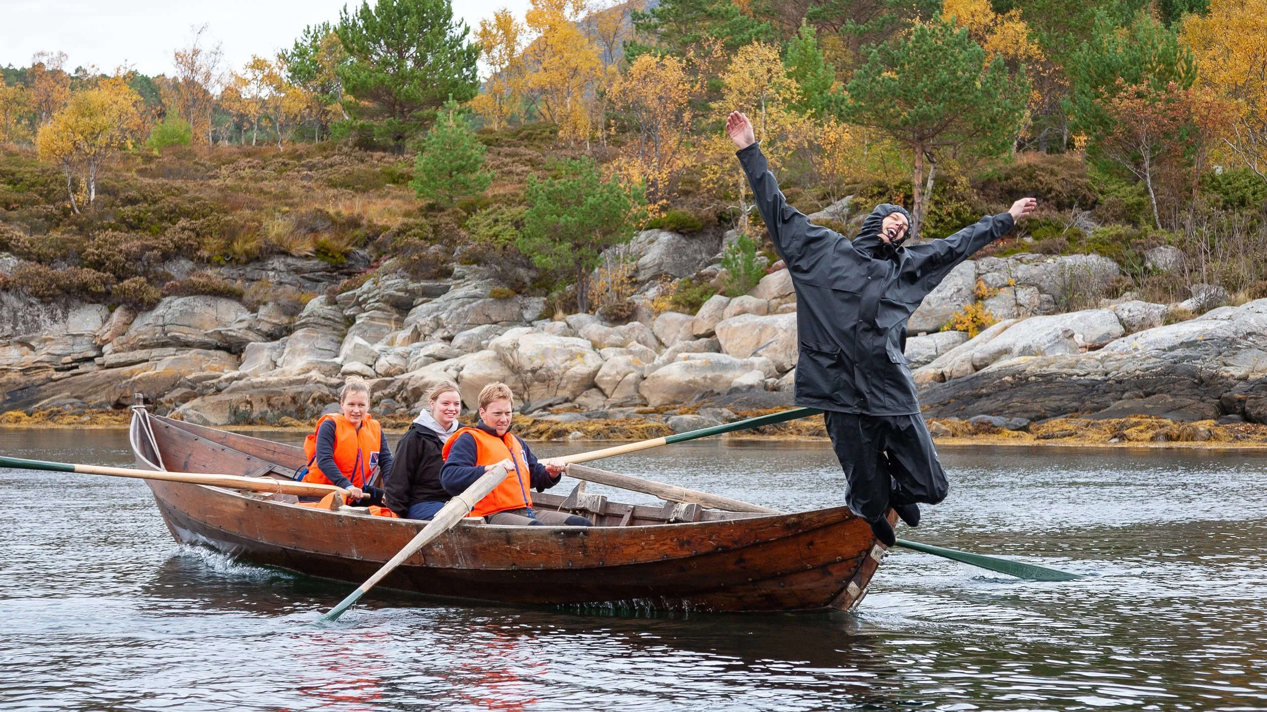 Mat i fjæra! — O-fagspatruljen