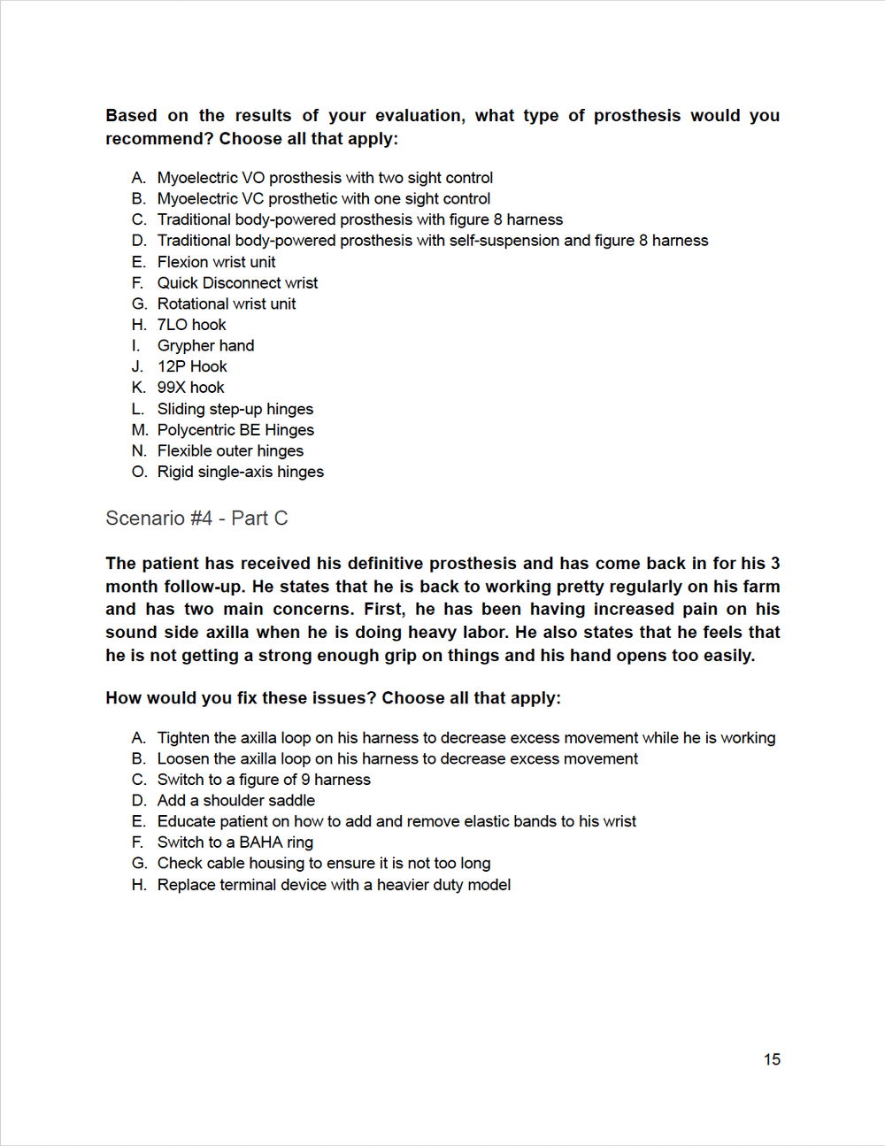 Orthotic and Prosthetic Study Guides — O&P Study Guide