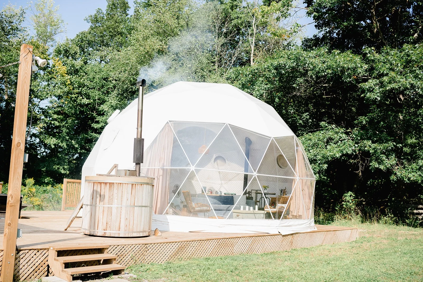 Luxury Glamping Domes | Stargazing Experience | Marmora Retreat ...