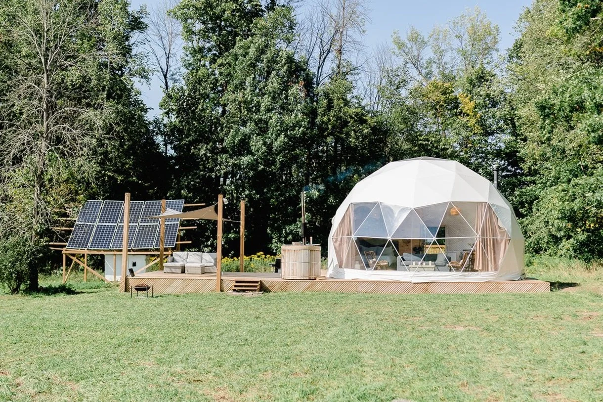 Luxury Glamping Domes | Stargazing Experience | Marmora Retreat ...