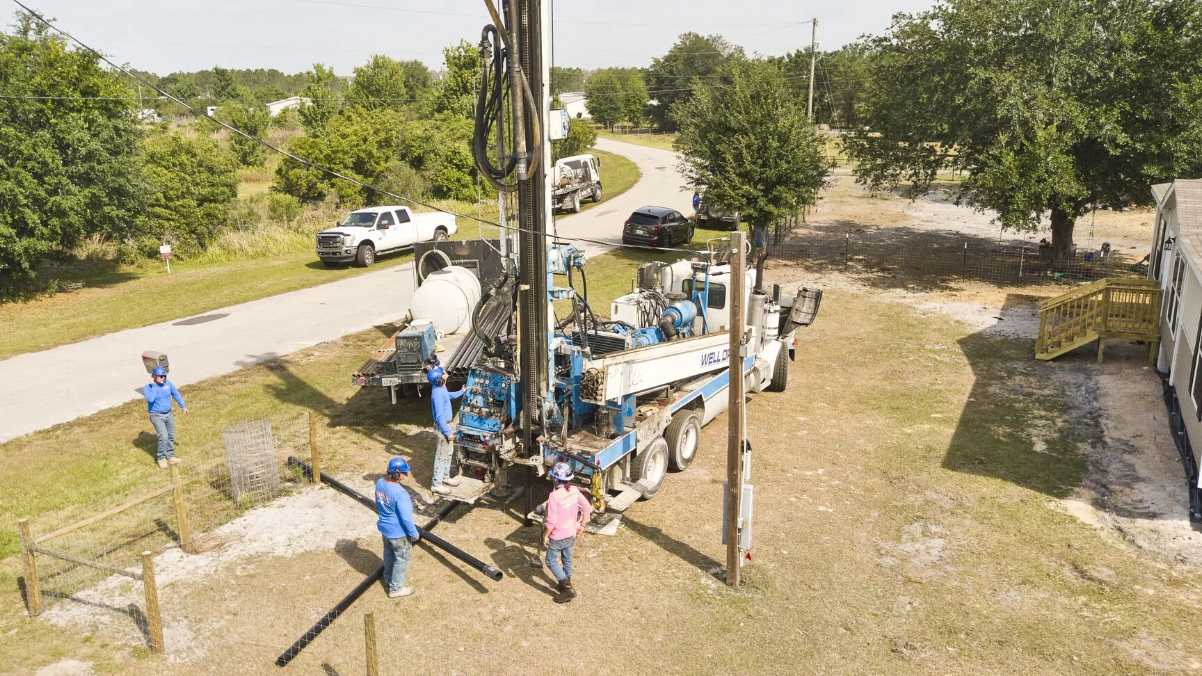 New Well Drills in Polk County — Fussell Well Drilling