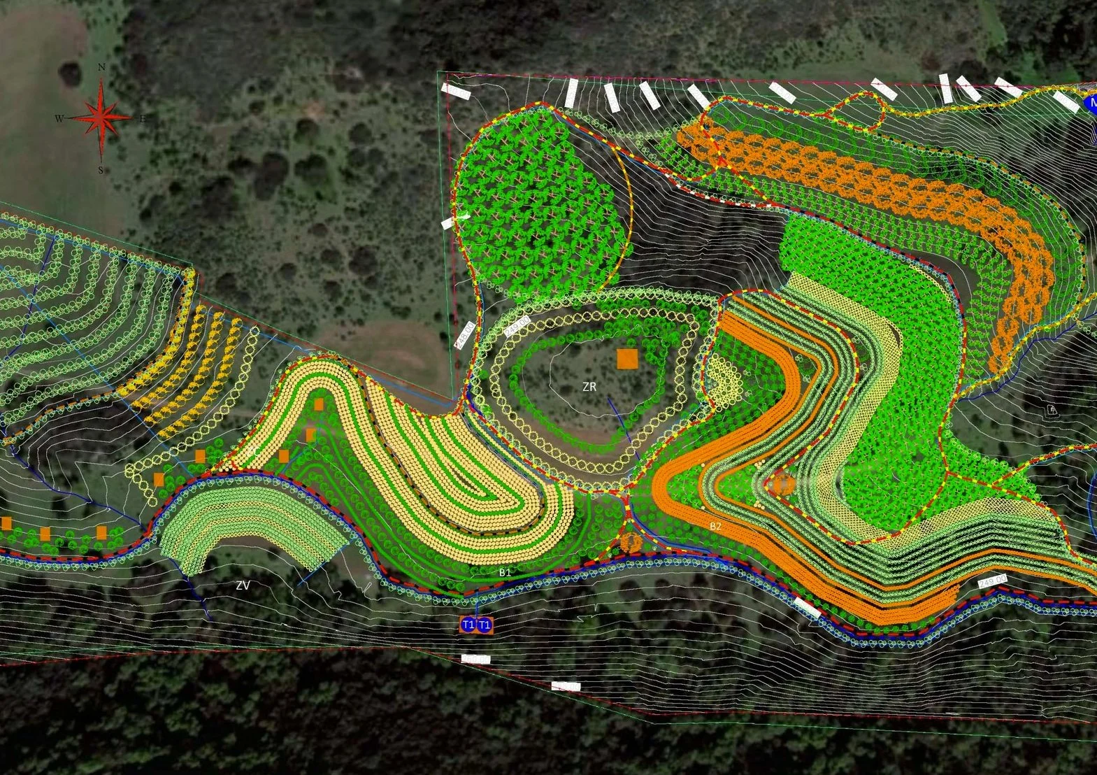 Curso online en Diseño keyline para la cosecha de agua y tierra — Máshumus
