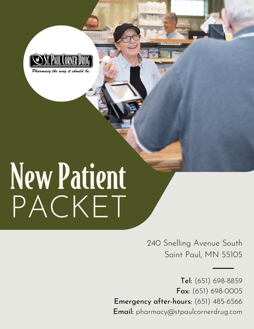 New Patients — St. Paul Corner Drug