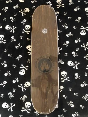 BLACK LABEL RYAN SICK DOG SKATEBOARD DECK — DEATHGEAR PRODUCTS SKATE SHOP