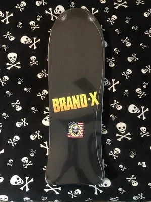 BRAND X TOXIC X-CON FLUORESCENT BLACK SKATEBOARD DECK — DEATHGEAR ...