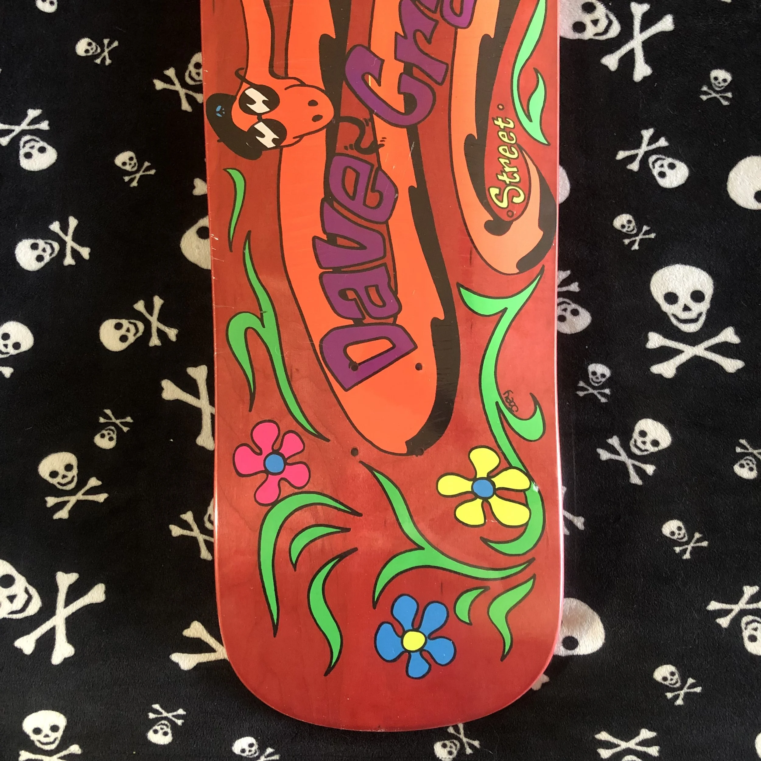 BRAND X TOXIC DAVE CRABB SNAKE STREET SKATEBOARD DECK — DEATHGEAR ...