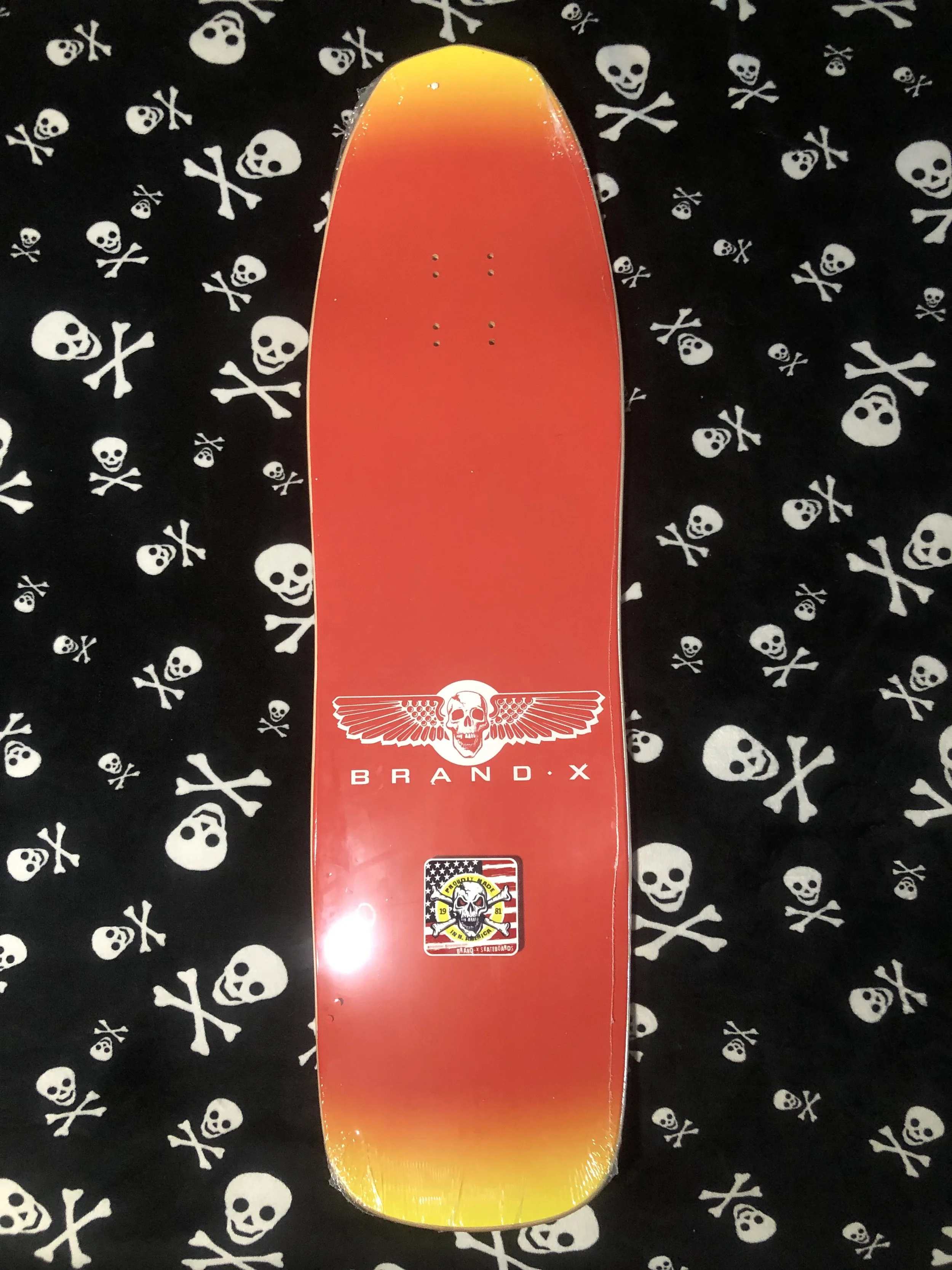 BRAND X TOXIC KNUCKLEBONE DEMON SKATEBOARD DECK — DEATHGEAR PRODUCTS ...