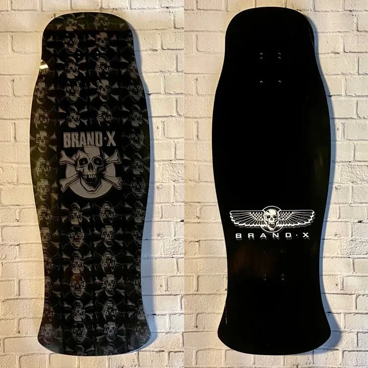 BRAND X TOXIC KNUCKLEBONE HAMMERHEAD SKATEBOARD DECK — DEATHGEAR ...