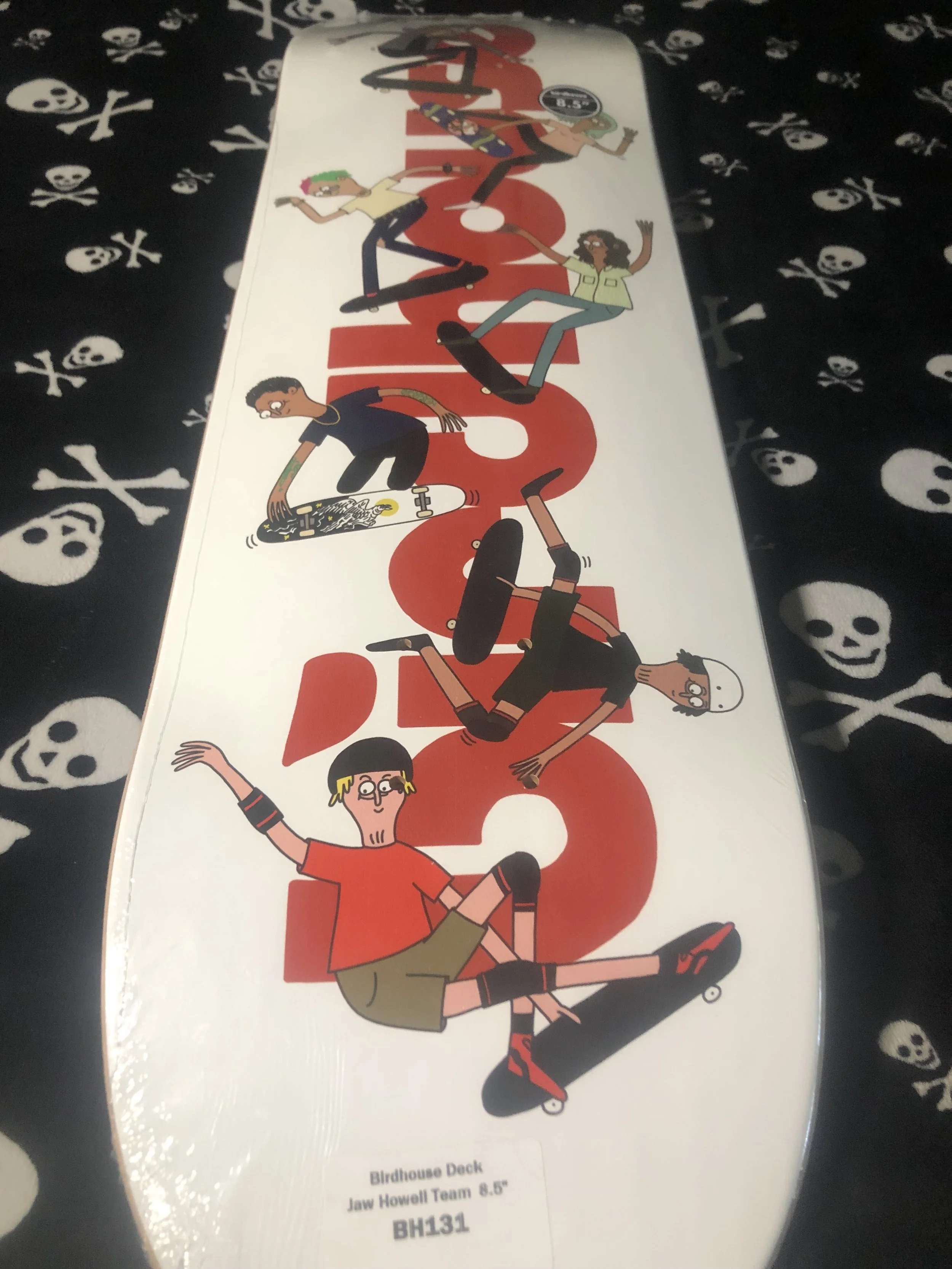 BIRDHOUSE JAY HOWELL TEAM SKATEBOARD DECK — DEATHGEAR PRODUCTS SKATE SHOP