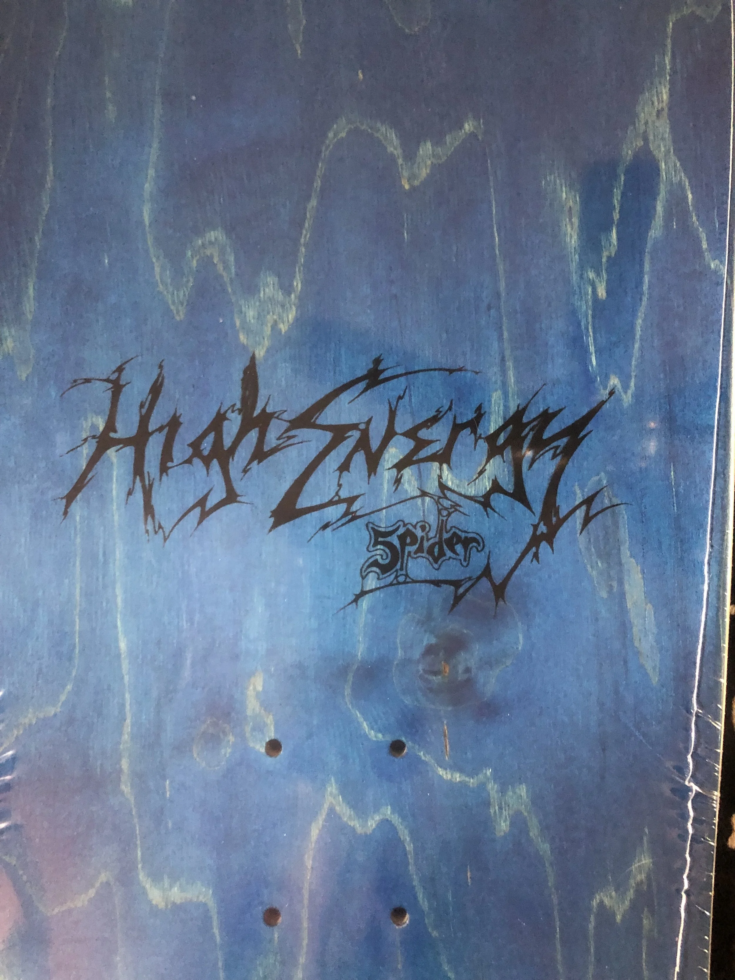 BRAND X TOXIC SPIDER PIG SKATEBOARD DECK- Blue — DEATHGEAR PRODUCTS ...