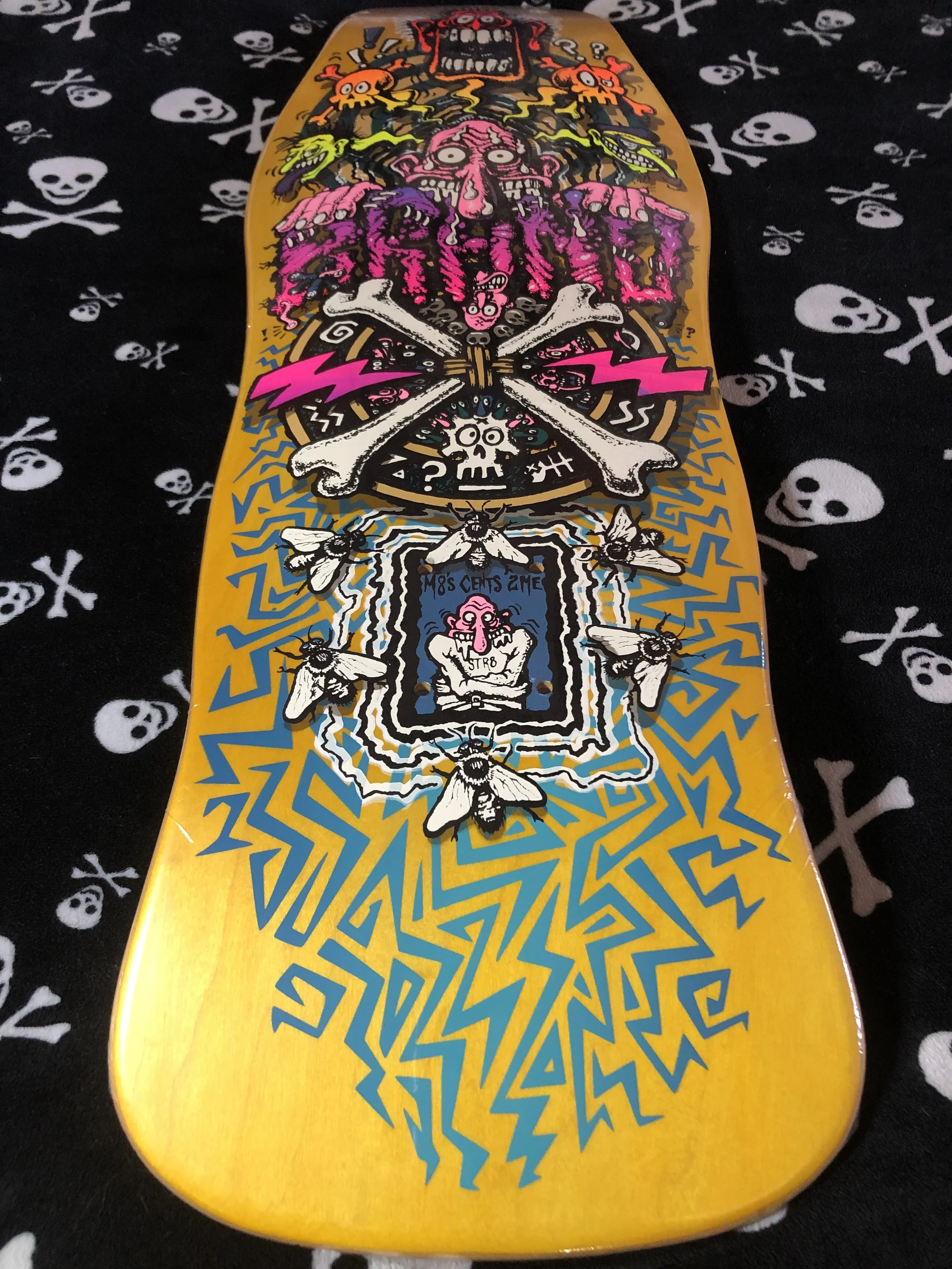 BRAND X TOXIC X-DREAM SERIES 2 LIMITED EDITION REISSUE SKATEBOARD DECK ...