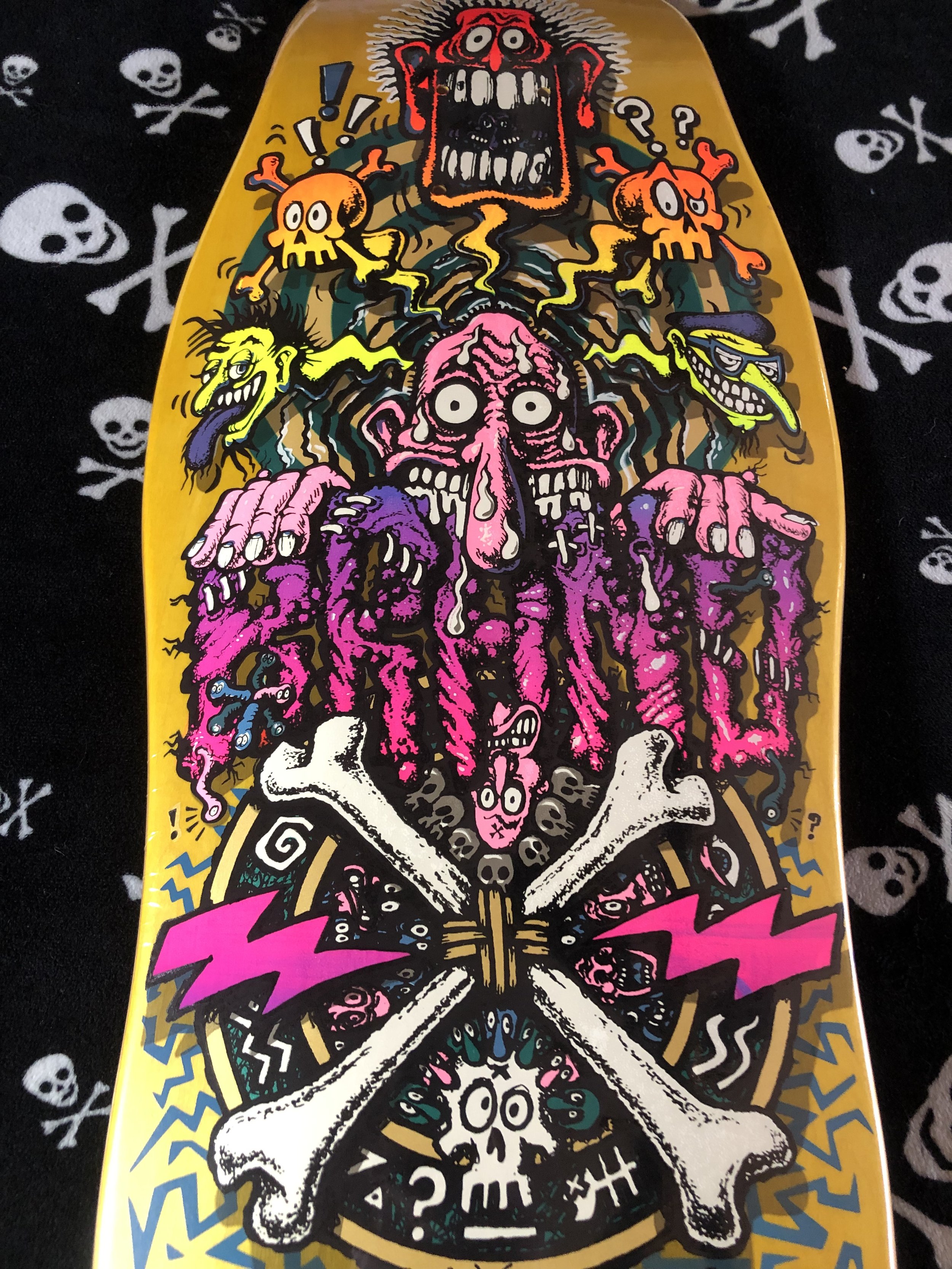 BRAND X TOXIC X-DREAM SERIES 2 LIMITED EDITION REISSUE SKATEBOARD DECK ...