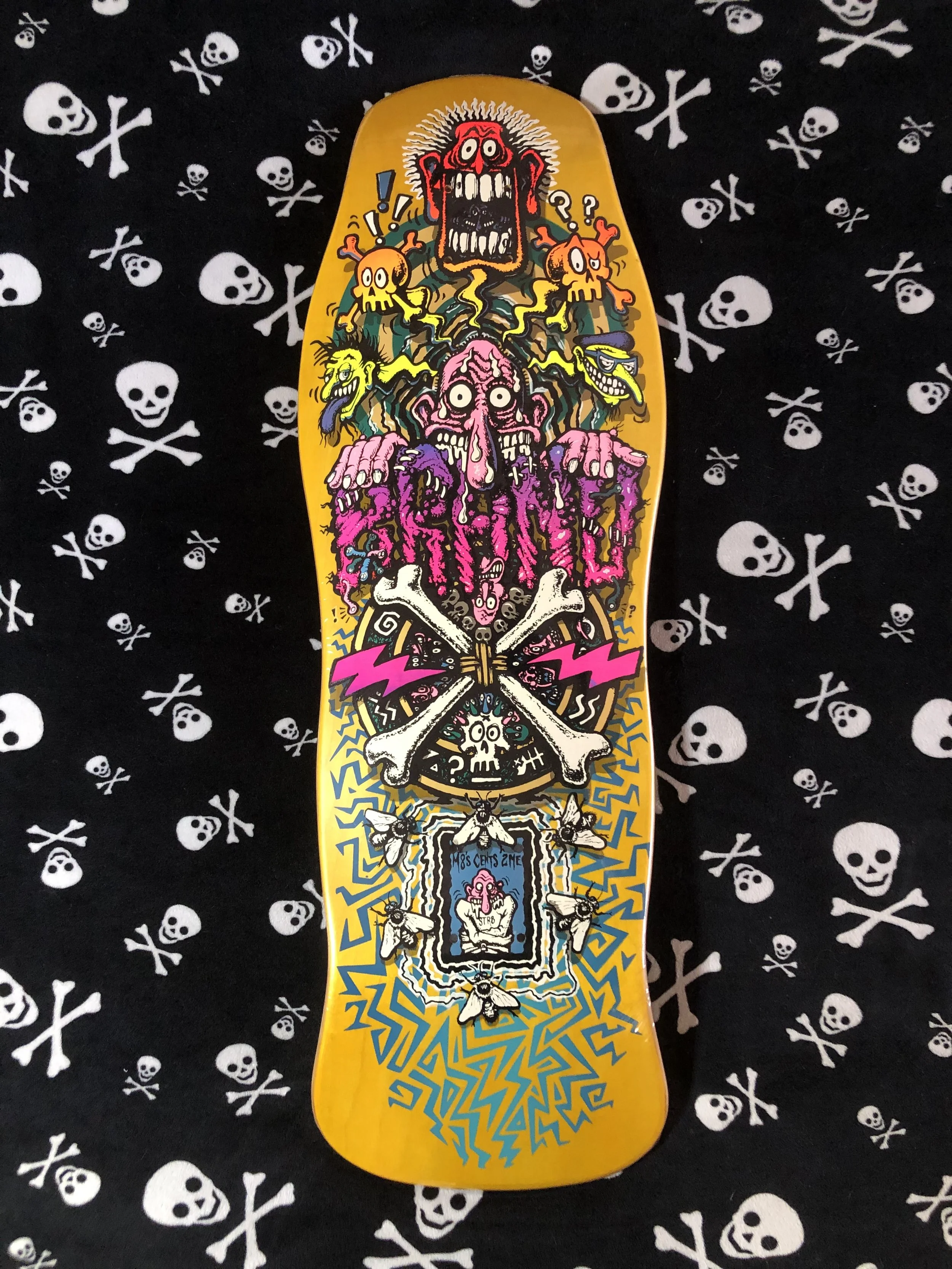 BRAND X TOXIC X-DREAM SERIES 2 LIMITED EDITION REISSUE SKATEBOARD DECK ...