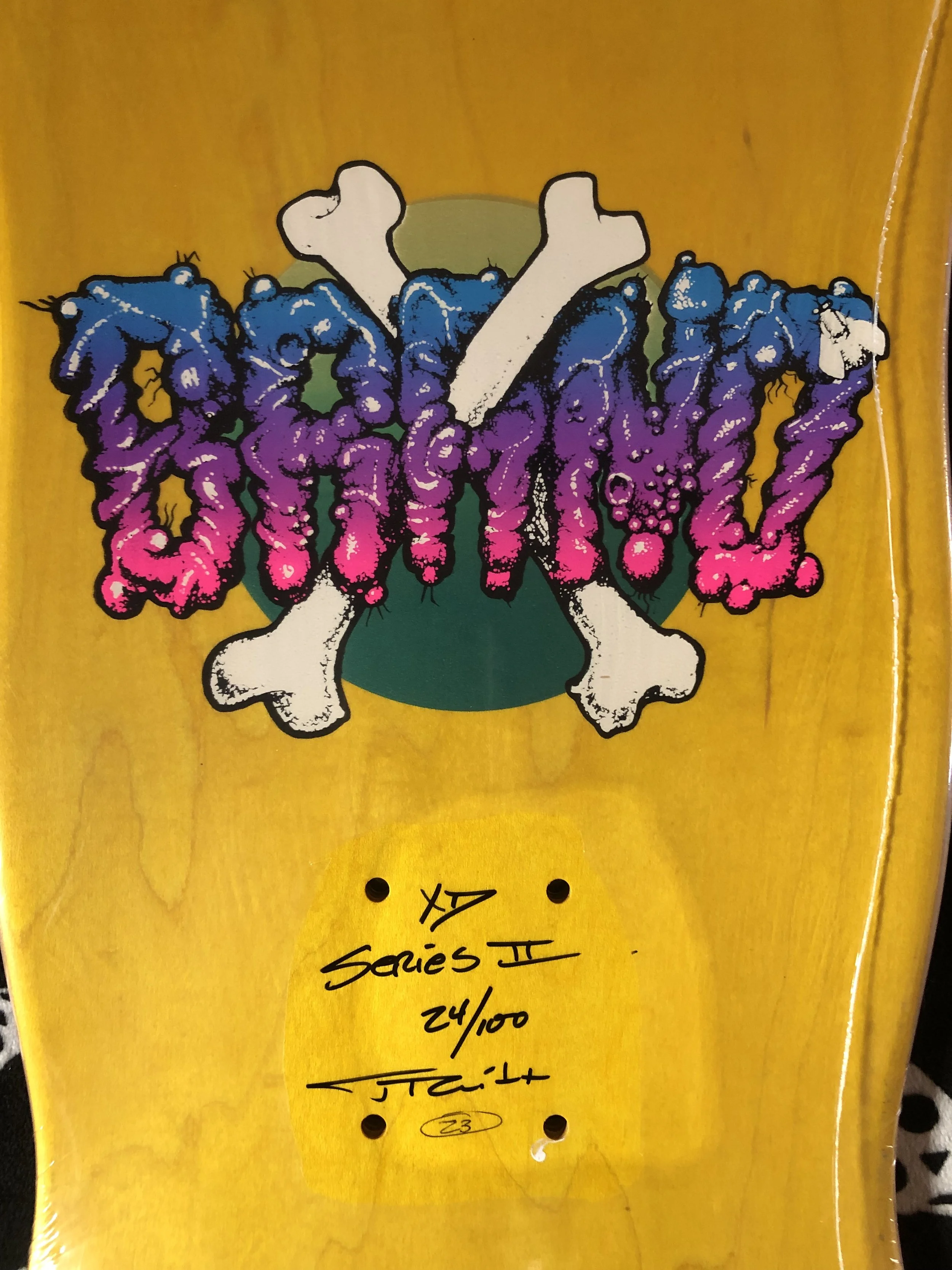 BRAND X TOXIC X-DREAM SERIES 2 LIMITED EDITION REISSUE SKATEBOARD DECK ...