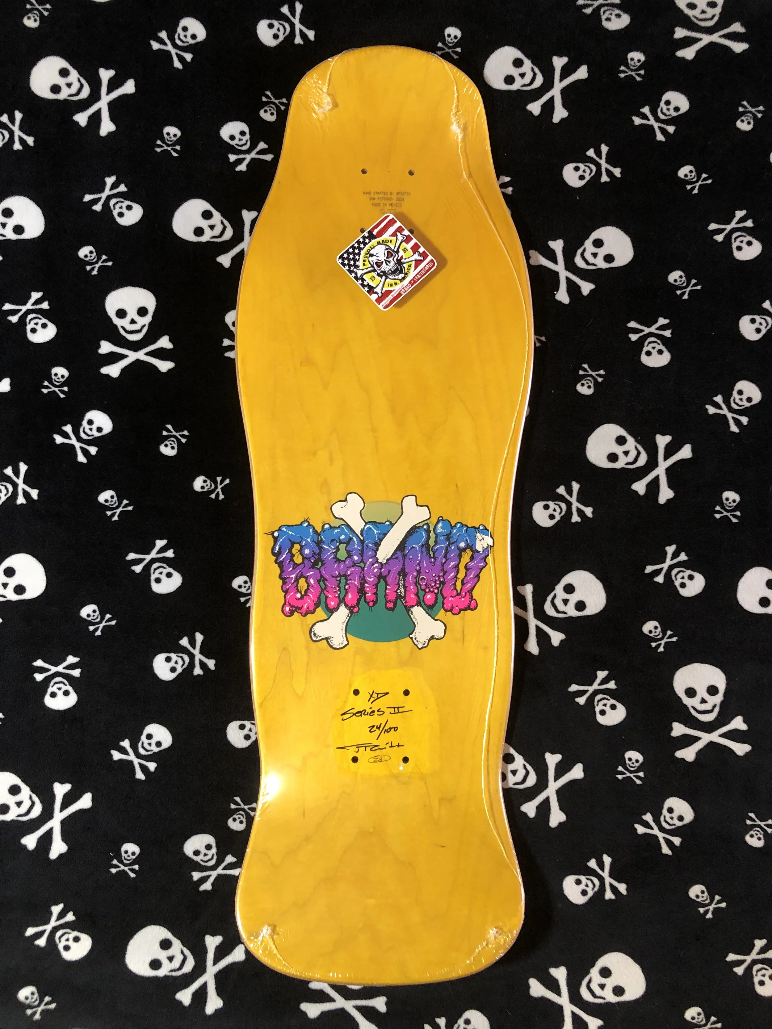 BRAND X TOXIC X-DREAM SERIES 2 LIMITED EDITION REISSUE SKATEBOARD DECK ...